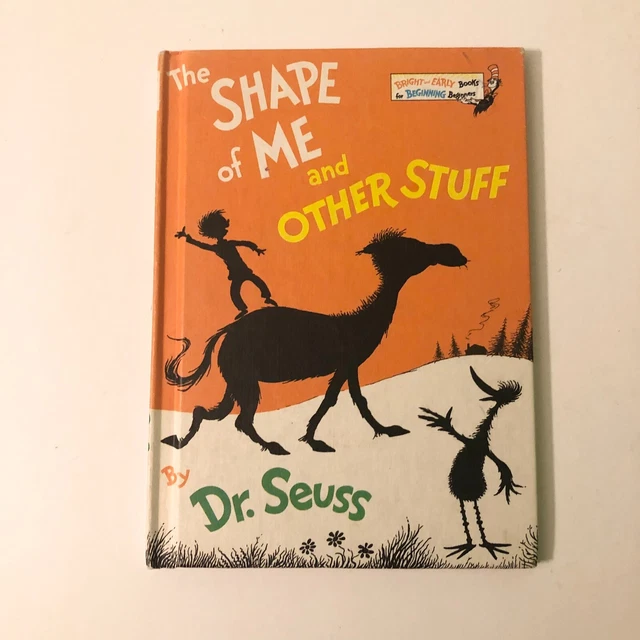 VINTAGE 1973 THE Shape of Me and Other Stuff by Dr Seuss Paperback ...