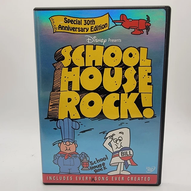 SCHOOLHOUSE ROCK (SPECIAL 30th Anniversary Edition) (DVD, 2002) £2.86 ...