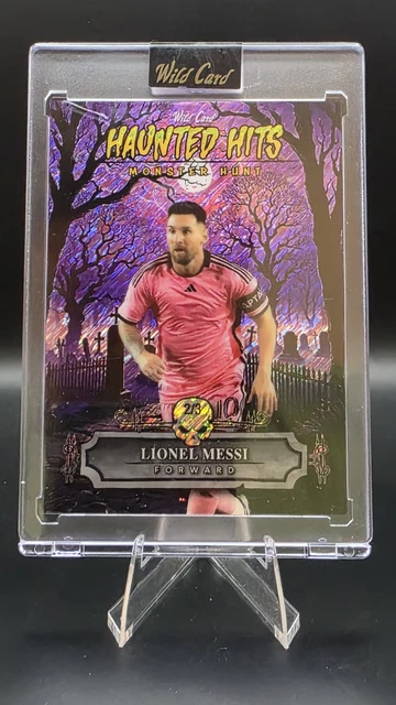 2025 WILD CARD Haunted Hits Monster Hunt Lionel Messi 2/3 HHC-LM $10.21 ...