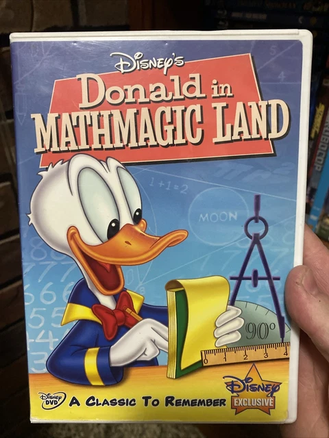 DISNEY'S DONALD IN Mathmagic Land - A Classic to Remember (DVD, 2007) £ ...