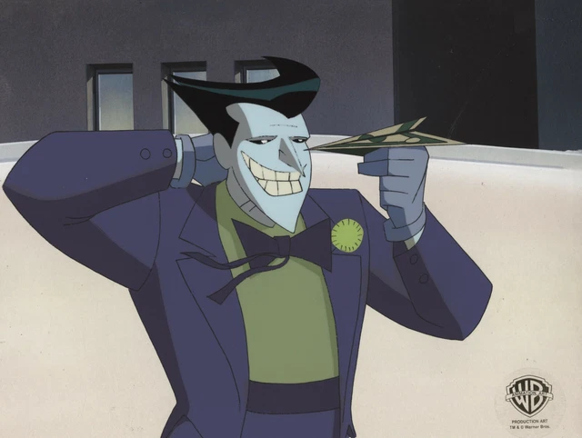 THE NEW BATMAN Adventures-Original Production Cel+Drawing-Joker-Jokers ...
