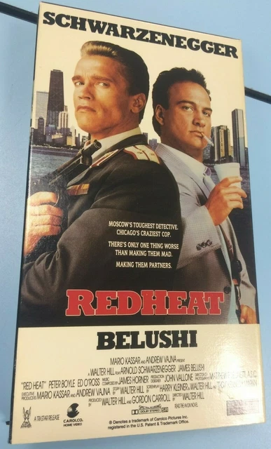RED HEAT VHS Tape Arnold Schwarzenegger Jim Belushi £5.41 - PicClick UK