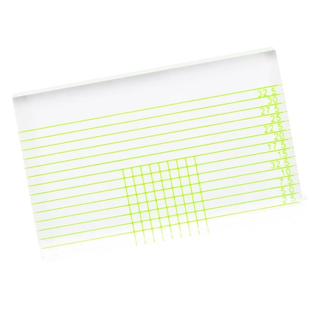 ACCURATE ALIGNMENT VERIFICATION with Vertical Grid Line Alignment Ruler ...