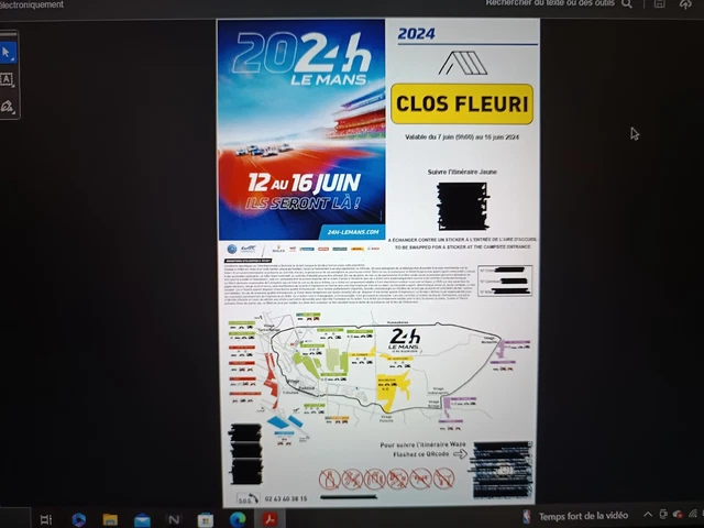 24H DU MANS 2024 Camping Clos Fleuri 35m² valable du 7 juin au 17 juin ...