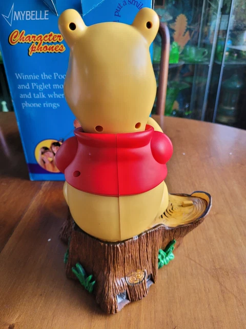 DISNEY WINNIE THE Pooh Piglet Animated Talking Telephone Working New In ...