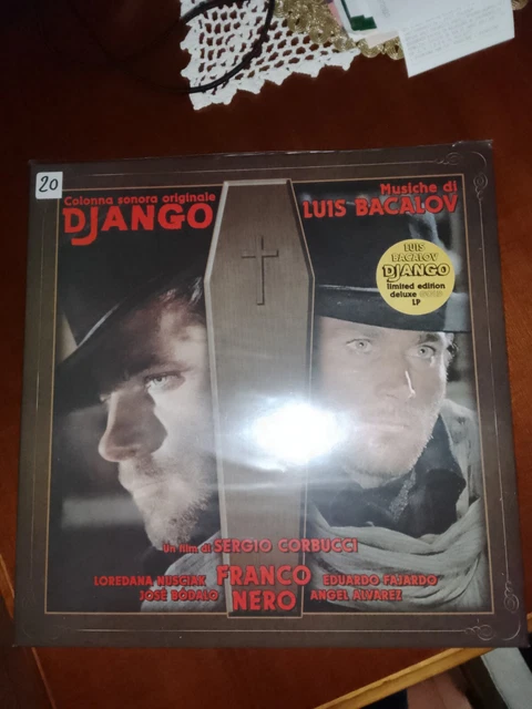 DJANGO - COLONNA Sonora - Luis Bacalov - Limited Edition Deluxe Gold LP ...