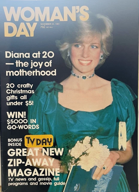 Womans Day Magazine Australian 1981 November Royal Pregnancy Priscilla