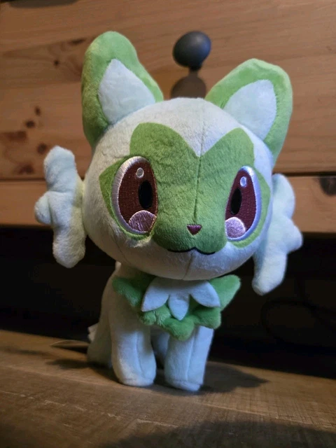SPRIGATITO PLUSH FROM The Pokémon Center New With Tags £41.28 - PicClick UK