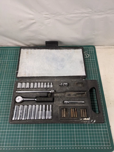 STANLEY WORKMASTER SOCKET Set In Original Case £28.99 - PicClick UK