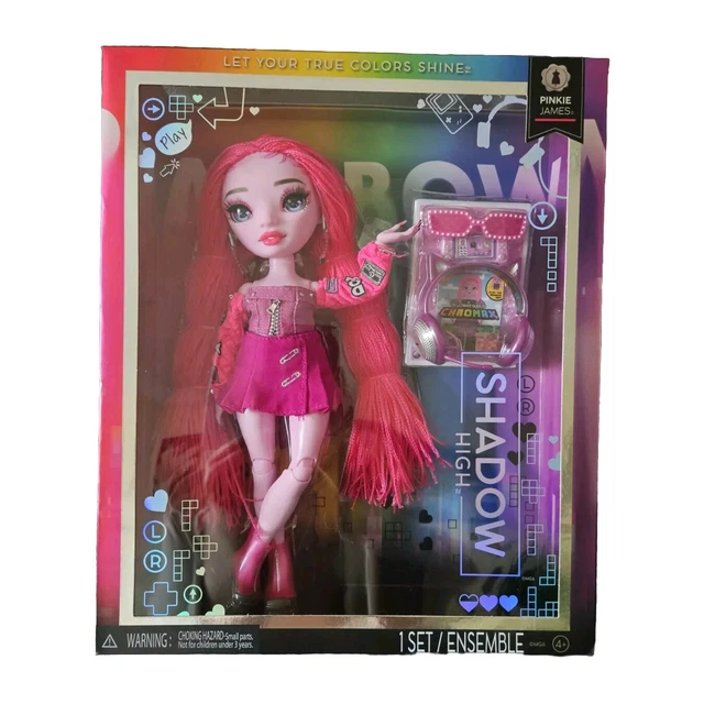RAINBOW HIGH SHADOW High Pinkie James Series 3 Fashion Doll New In Box ...