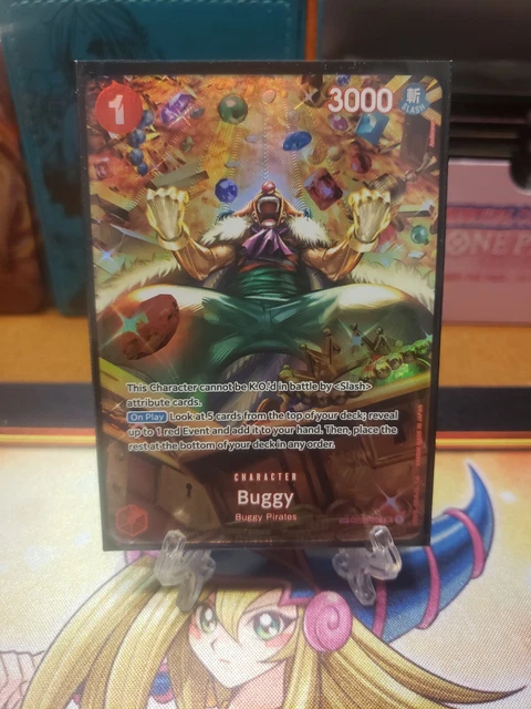ONE PIECE TCG - Buggy (SP) - Wings of the Captain OP06 (OP03-008) Neuf dans sa boîte EUR 88,34 ...
