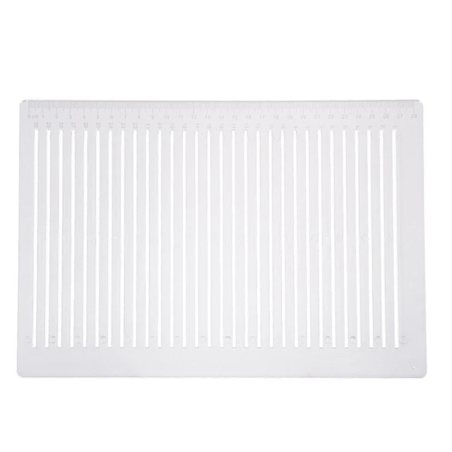 LINE DRAWING RULER Lettering Envelope Addressing Stencil Guide £10.99 ...