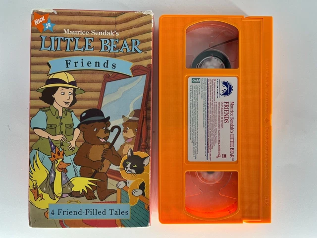 LITTLE BEAR: FRIENDS (VHS, 1999) Nickelodeon Nick Jr. Cartoon Animation ...