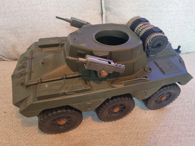 ACTION MAN CHERILEA Scout Armoured Car Green Collectible Toy 1980’s ...