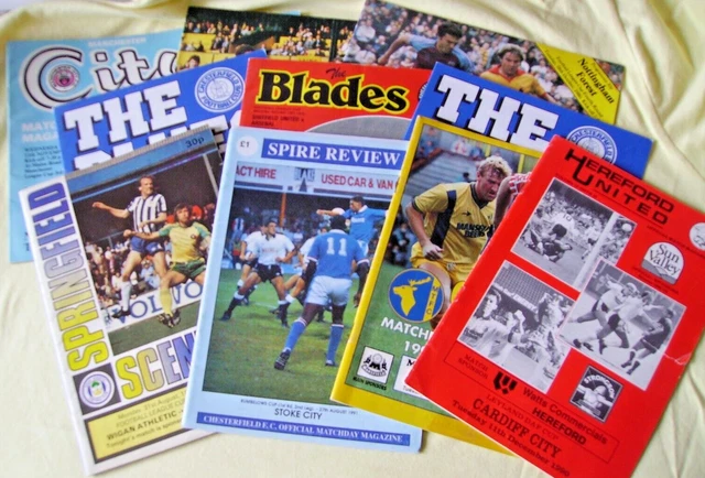 10 FOOTBALL PROGRAMMES - All Cup Ties £1.75 - PicClick UK