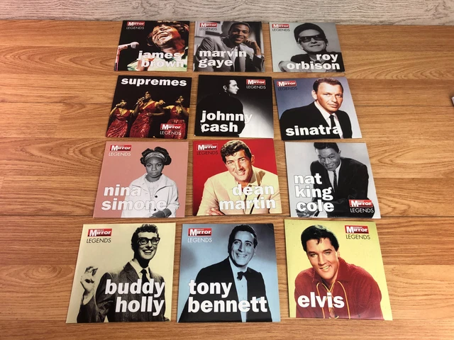 THE DAILY MIRROR & Sunday Mirror The Legends Collection CD's £14.99 ...