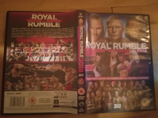 WRESTLING DVD WWE Royal Rumble 2018 deutsch TNA WWF WCW AEW ECW wXw NWA ...