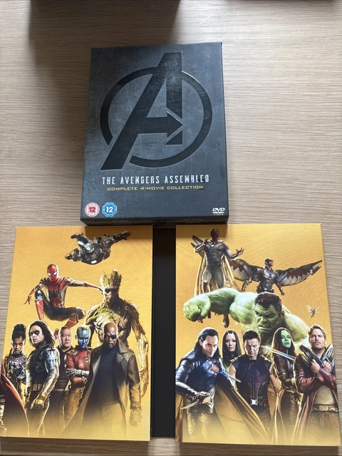 MARVEL STUDIOS AVENGERS 1-4 Complete Boxset [DVD] [2019] £4.99 ...