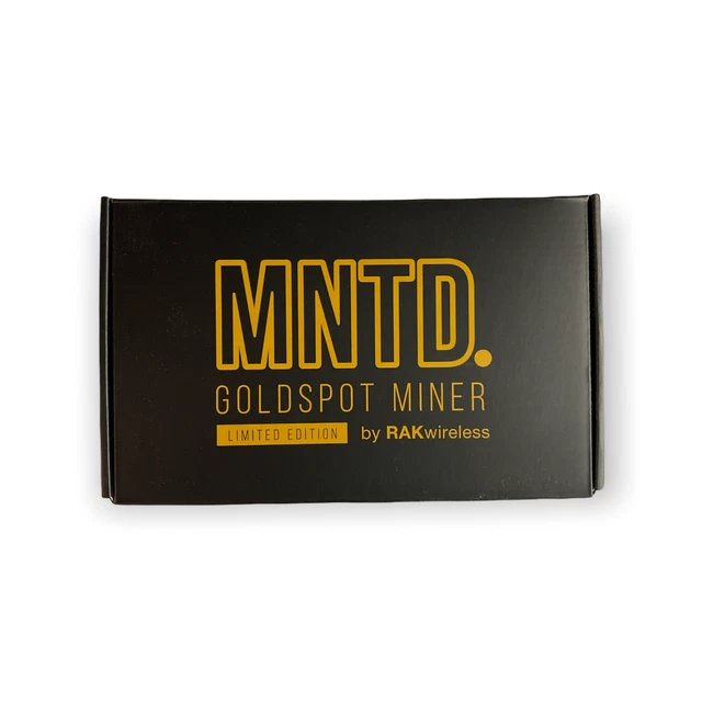 MNTD RAK HELIUM Miner Gold Hotspot 8Gb Ram Eu868 Mhz - New - Next Day ...