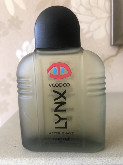 RARE VINTAGE LYNX Voodoo Faberge Paris Men’s 100ml Full Aftershave ...