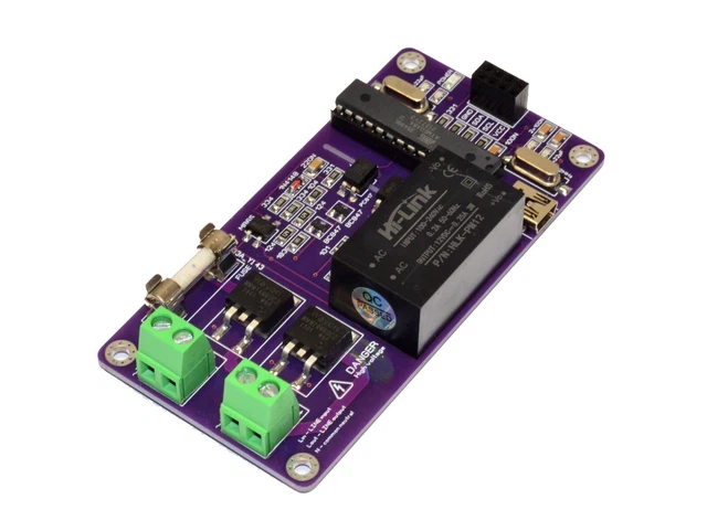 I2C MOSFET TRAILING edge AC Light Dimmer Arduino Raspberry SMT32 500W ...