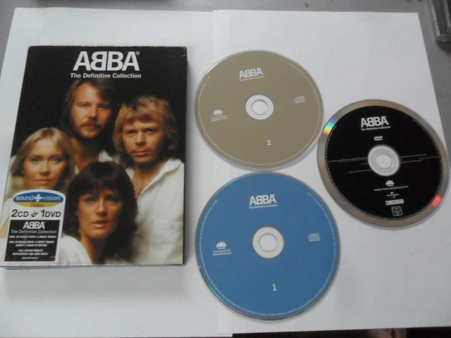 ABBA THE DEFINITIVE Collection 2 CD + DVD suono + visione NUOVO IMBALLO ORIGINALE sigillato ...