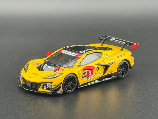 MINI GT CORVETTE Z06 GT3.R #3 Pratt Miller Motorsports 2024 IMSA #854 1 ...