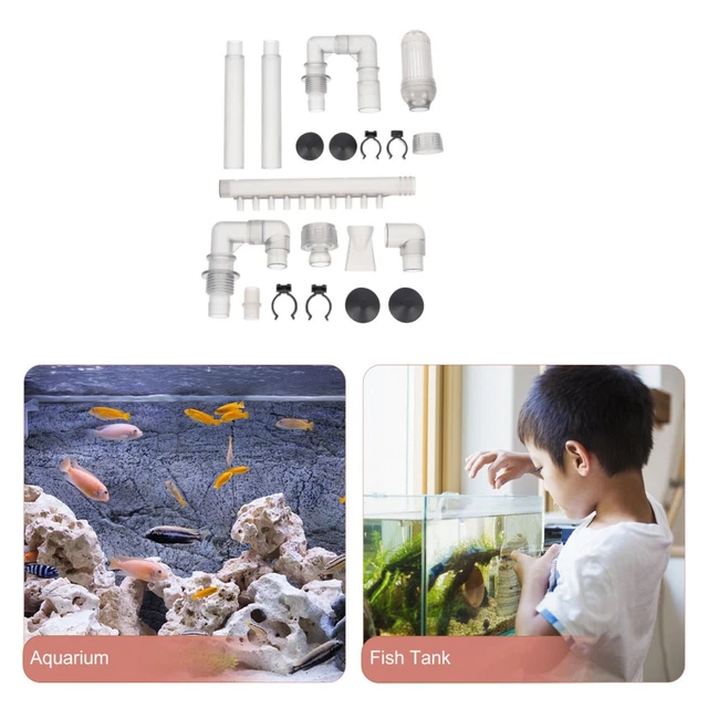 TANK FILTER OUTLET Pipe Fish Tanks Tube for Aquarium Connector Outflow ...