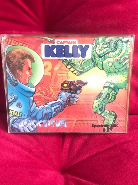 GIOCO SPECTRUM CAPTAIN Kelly Testato Raro Scatola Grande Veloce Silva ...