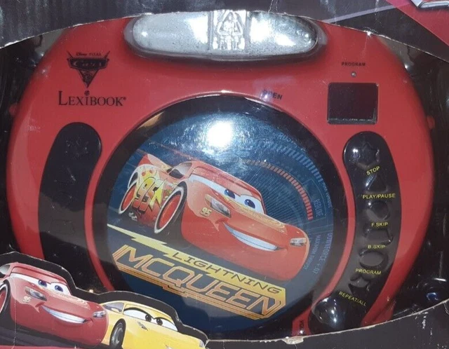 LEXIBOOK DISNEY CARS 3 Portable CD Player With 2 Mic's £16.99 - PicClick UK