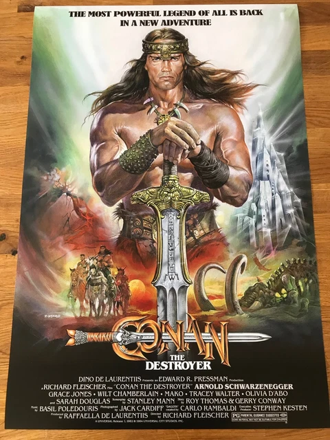 POSTER CONAN THE Destroyer 430mm x 640mm (bit Bigger Than A2) EUR 4,73 ...