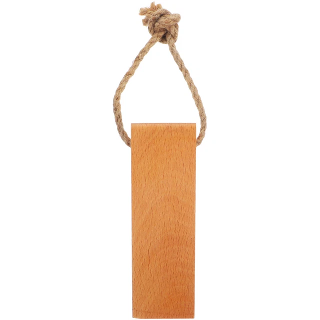 WOODEN DOOR STOP Heavy Duty Door Stop Picket Fence Floor Non-slip Baby ...