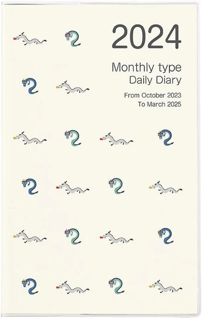 2024 NOTEBOOK NAKABAYASHI Note Diary 2024/A5 Slim/Tatsu 1 Schedule £38. ...