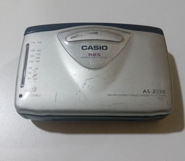 CASIO BBS AM/FM stereo radio cassette Vintage Tested - works £11.57 ...