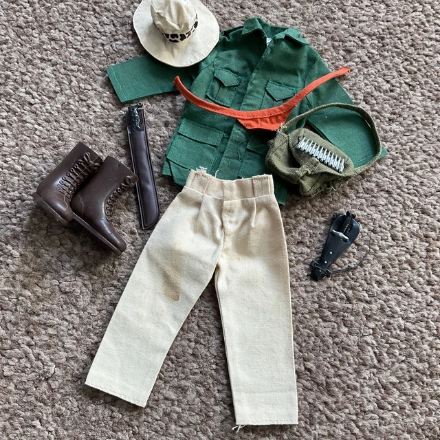 VINTAGE ACTION MAN Jungle Explorer set Uniform 1970's £42.00 - PicClick UK