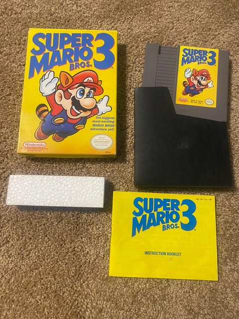NES NINTENDO SUPER MARIO BROS. 3 CIB Complet Très Joli EUR 111,92 ...