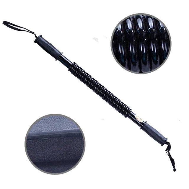 88LB POWER TWISTER Spring Bar Arm Chest Expander Exercise Body Strength ...