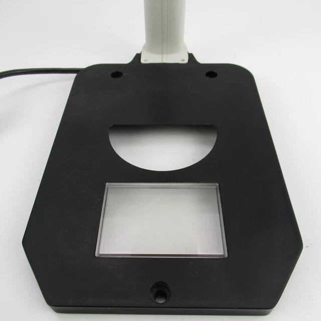 NIKON ECLIPSE TS100 Inverted Microscope Stage W/ Overhead Light Column ...