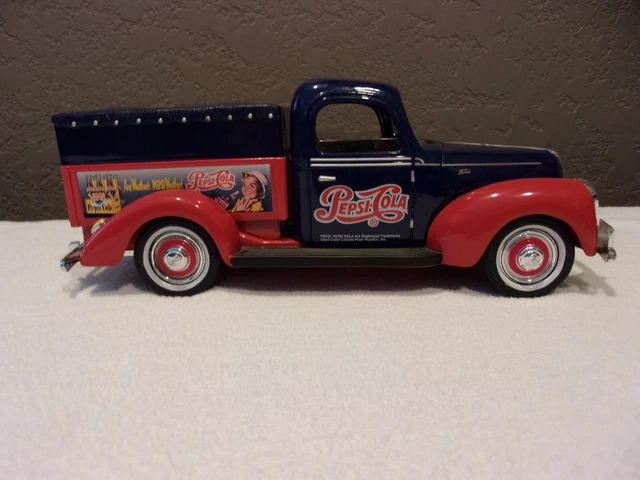 VINTAGE GOLDEN WHEEL Diecast 1:32 Pepsi Cola 1940 Ford Delivery Truck Diecast £18.57 - PicClick UK