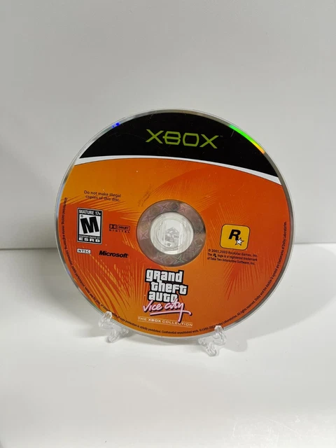 GRAND THEFT AUTO Vice City (Microsoft Xbox, 2003) Disc Only $6.29 ...