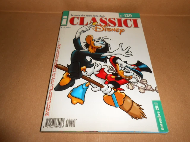 I CLASSICI DISNEY N°420 Le Storie Che Hanno Fatto Storia Ottimo/Edicola ...