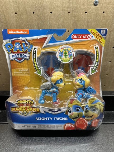 Paw Patrol Mighty Pups Super Paws Mighty Twins Lot Of 2 £18 35