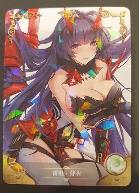 GODDESS STORY WAIFU Card TCG R Holo Karte NS-2M06-057 Raiden Mei - Honkai Impact EUR 3,90 ...
