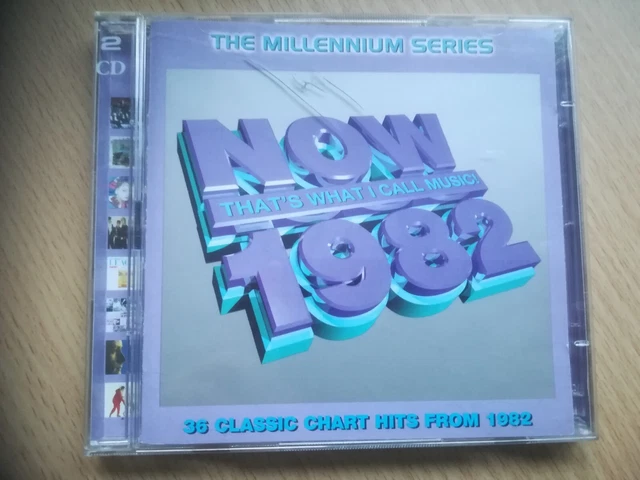 NOW THAT'S WHAT I Call Music 1982 Millennium Series Double Cd (1999) £ ...