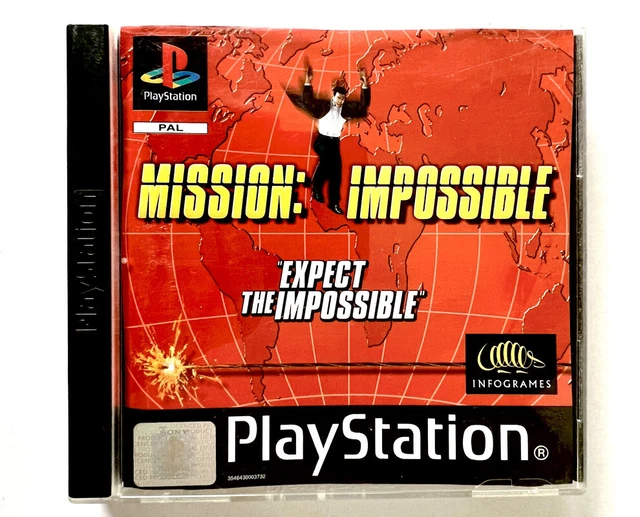 MISSION IMPOSSIBLE SONY Playstation 1 Imballo Originale Pal Boxed Psx ...