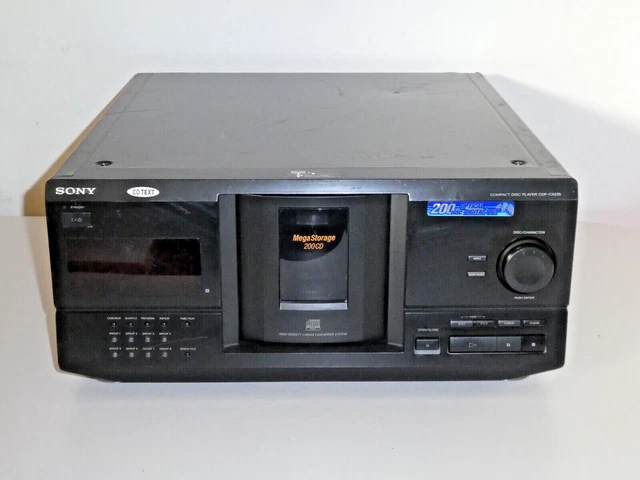 SONY CDP-CX235 MEGA Storage 200x CD Changer, 2 Year Warranty £346.50 ...