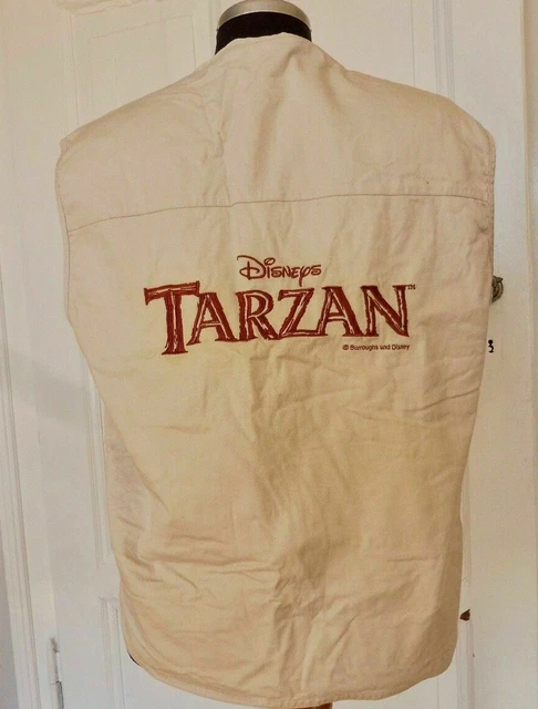 ORIGINAL TARZAN MERCHANDISE Weste Walt Disney Pictures Buena Vista L XL ...
