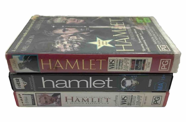 HAMLET VHS BUNDLE Video Tape Michael Almereyda Shakespeare Ex-Rental ...