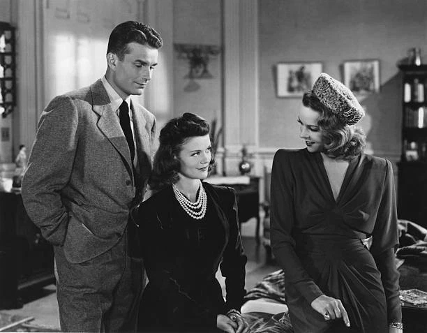 KENT SMITH AND French actress Simone Simon in Cat People, by Jacqu- Old ...