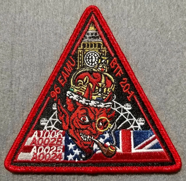 USAF 96TH BOMB Squadron "Red Devils" B-52 Stratofortress RAF Fairford ...